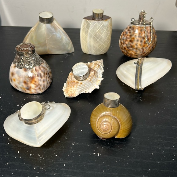 Accessories | Set Of 8 Rare Unique Seashell Assorted Potion Oil Or ...